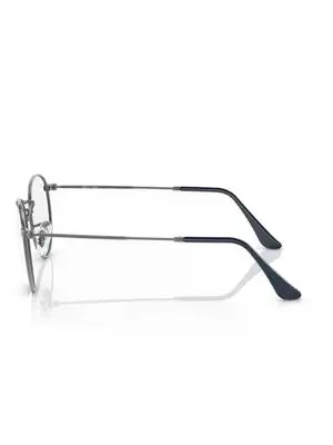 Ray-ban Round Frame Eyeglasses - Silver