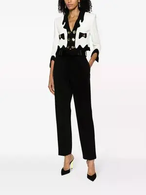 Moschino High-waist Cropped Trousers