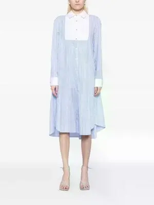 MACGRAW Collegiate Dress With Crystal Embellishments