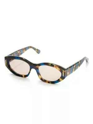 FAMILY AFFAIR Cat Eye Frame Sunglasses - Brown
