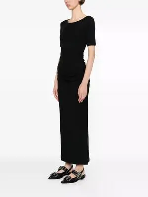 GANNI Ribbed Dress