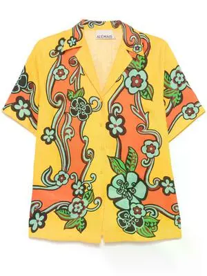 ALEMAIS Alemas Flame Shirt - Yellow