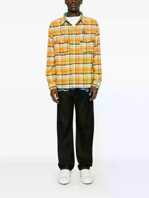 ICECREAM Flannel Shirt - Yellow