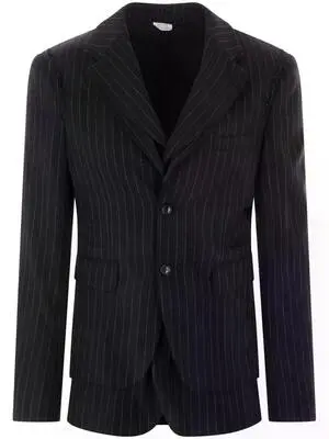 Comme Des Garçons Striped Blazer