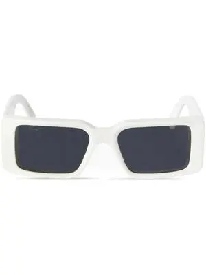 Off-White Milano Rectangle-frame Sunglasses - White