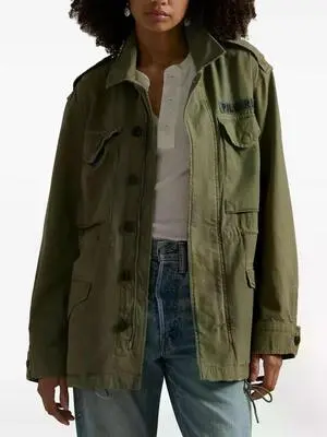Polo Ralph Lauren Cotton Logo Patch Utility Jacket