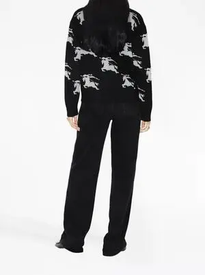 Burberry Ekd Intarsia-knit Cardigan