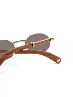 Cartier Oval-frame Sunglasses