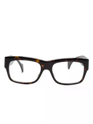Gucci Wayfarer Frame Glasses - Brown