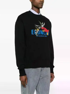 EGONLAB Logo-print Cotton Sweatshirt