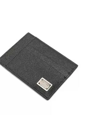 Dolce & Gabbana Dauphine-print Leather Card Holder