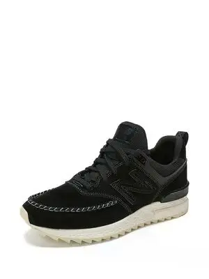 NEW BALANCE 574 Sea Salt Sneakers - Black
