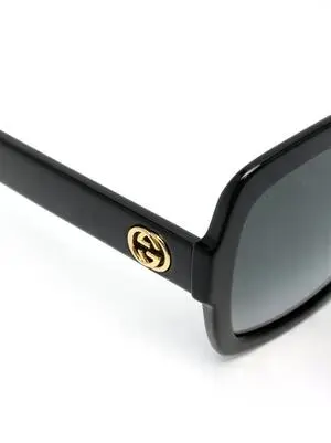 Gucci Oversize Frame Sunglasses