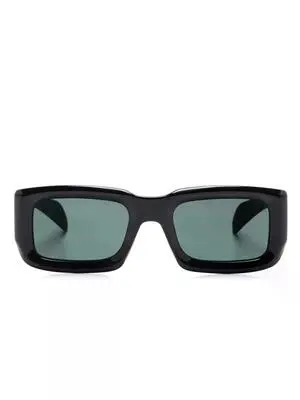 DB EYEWEAR BY DAVID BECKHAM Rectangle Frame Sunglasses - Black
