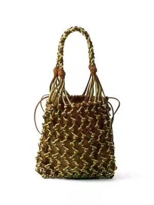 Prada Small Noué Tote Bag - Brown