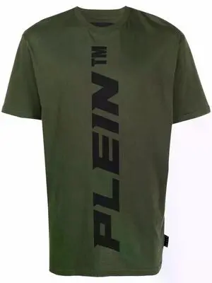 Philipp Plein Logo-print Short-sleeved T-shirt - Green
