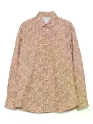Brunello Cucinelli Paisley-print Shirt - Brown