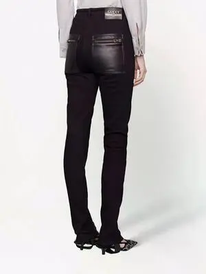 Gucci Zip-detail Stirrup Trousers
