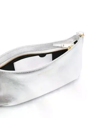 Palm Angels Giorgina Metallic Shoulder Bag - Silver