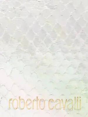 Roberto Cavalli Metallic-leather Card Holder