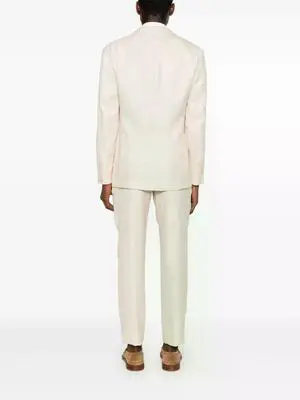 Brunello Cucinelli Single-breasted Linen-blend Suit