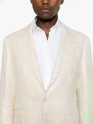 Brunello Cucinelli Single-breasted Linen-blend Suit