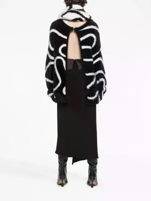 AZ FACTORY Ruffled Midi Skirt