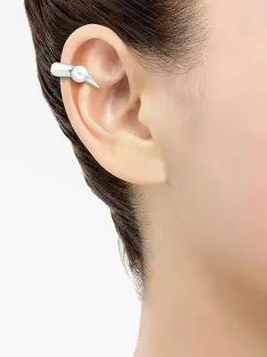 TASAKI 18kt White Gold Danger Horn Plus Ear Cuff