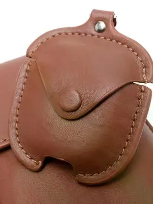 YVES SALOMON Leather Phone Case