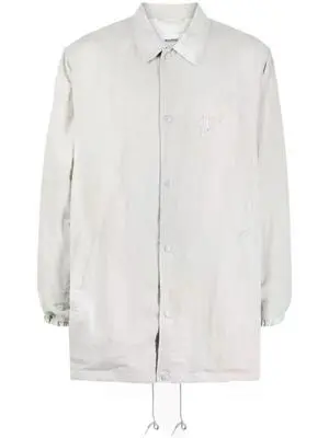 DOUBLET Logo Embroidered Shirt Jacket