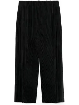 Issey Miyake Pleated Trousers - Black