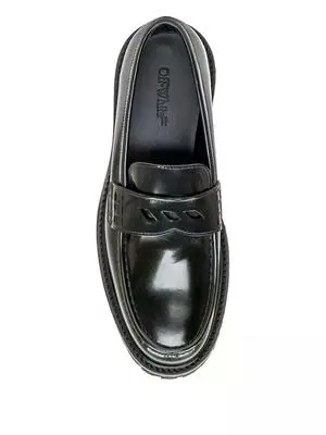 Off-White Chunky-sole Leather Loafers