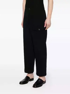 UMA WANG Quilted Cropped Trousers