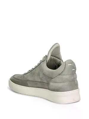 Filling Pieces Leather Lace-up Sneakers - Grey