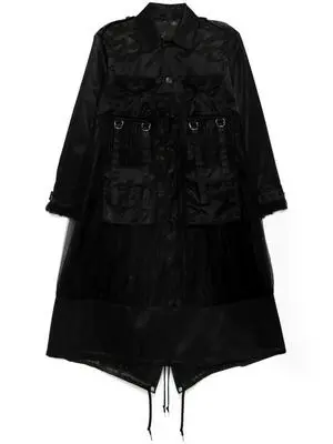 Noir Kei Ninomiya Utility Coat - Black