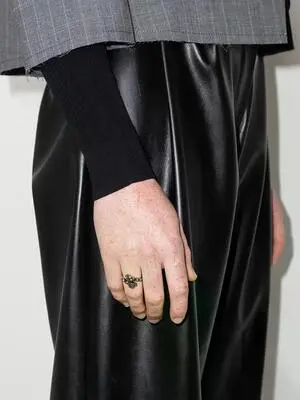 Alexander McQueen Skull Wrap-around Ring