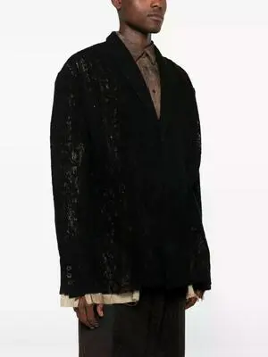 CHIAHUNG SU Patchwork-detail Blazer