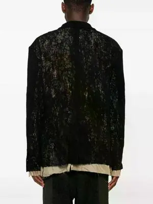 CHIAHUNG SU Patchwork-detail Blazer