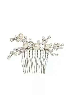 JENNIFER BEHR Verla Embellished Comb - Silver