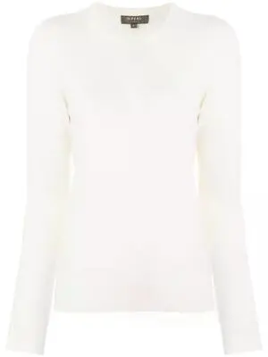 N.peal Fine Cashmere Round Neck Sweater - Neutrals