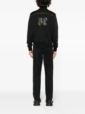 Palm Angels Monogram-appliqué Track Jacket