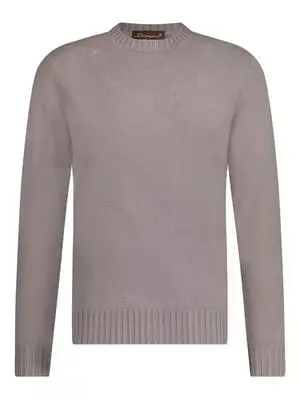 DORIANI CASHMERE Crew Neck Jumper - Brown