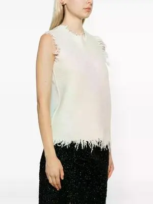 JIL SANDER Panelled Vest - Neutrals