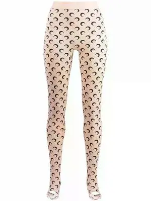 Marine Serre Stretch Leggings