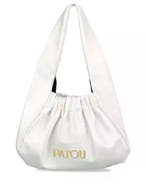 PATOU Le Biscuit Satin Shoulder Bag
