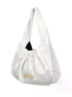 PATOU Le Biscuit Satin Shoulder Bag