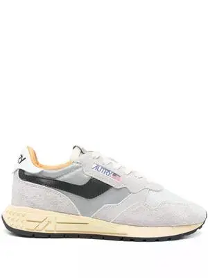 AUTRY Reelwind Panelled Suede Sneakers - Grey