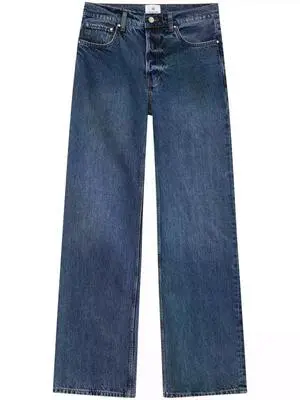 ANINE BING Hugh Wide-leg Jeans - Blue
