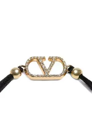 Valentino Garavani Vlogo Signature Bracelet - Black