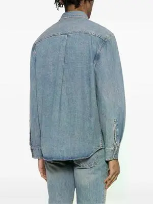Helmut Lang Curved Denim Shirt